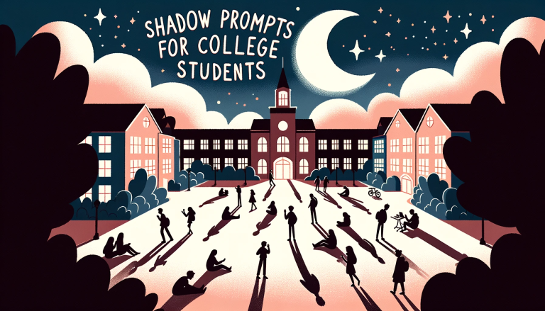 100 Inspirational Shadow Prompts for College Students - ValueColleges.com